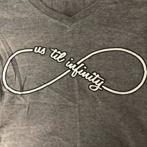 Exist | Tops | Us Til Infinity Logo Exist Tee | Poshmark